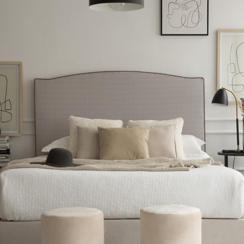 Xela cabecero tapizado para cama de 150 y 160 | Banak